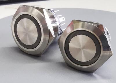 Cina Commutatore momentaneo del pulsante principale 25mm del metallo di 250VAC 1NO1NC IP67 in vendita