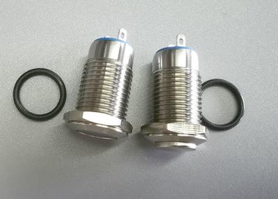 China Edelstahl-Antivandalen-Drucktastenschalter IP65 1NO 1/2“ 12mm zu verkaufen