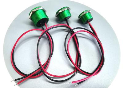 Cina Commutatore piezo-elettrico momentaneo verde di alluminio di tocco di 100mA 16mm in vendita