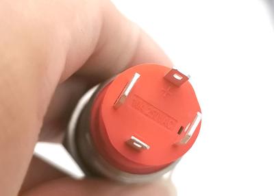 Cina commutatore momentaneo dell'alto di amp di 250V 10A PBT vandalo di spinta anti in vendita