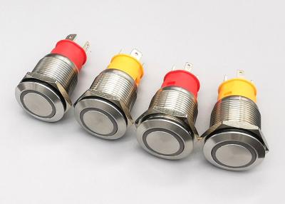 China Wasserdichter MomentanMiniaturdrucktastenschalter PBT-Basis-19mm zu verkaufen