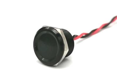 China negro momentáneo piezoeléctrico impermeable del interruptor Ip68 del tacto de 19m m para el infante de marina en venta