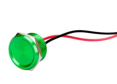 China Interruptor Piezo de alumínio Rgb 25mm do toque da cabeça Ip68 lisa momentâneos para industrial à venda