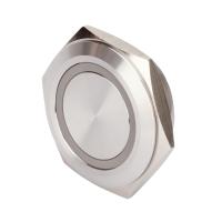 China 30mm Ip67 Micro Push Button Switch Led Illuminated Stainless Self Reset for sale