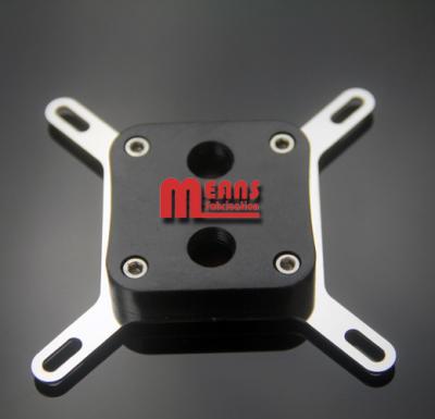 China CPU Water block,Radiator,MS-024-PO,POM black/Stainless steel/Red copper.Rohs for sale