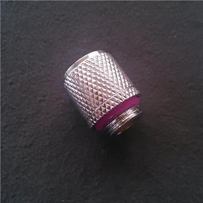 China G1/4” Thread 3/8"X1/2" Compression Fitting,Nickel plating. for sale
