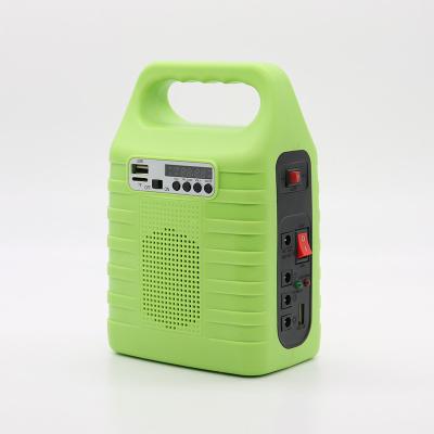 China 6V 3W solar power system solar energy system with FM MP3 Bluetooth  desk lamp for sale