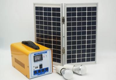 China 10W off-grid complete home Solar Power system generator DC 12V output USB charging for sale