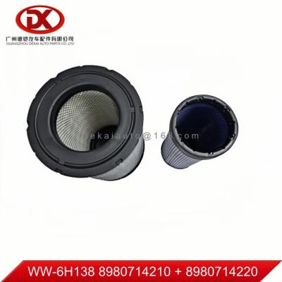 Cina Filtro d'aria 8980714210 Parti di motore di camion ISUZU 4HK1 6HH1 8980714220 in vendita