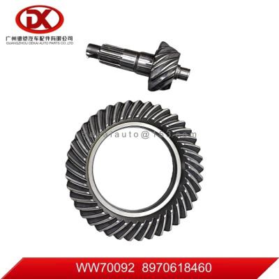 China Suitable For ISUZU NPR NQR  Diferential Main gear And Shaft  8970618460  8 97061846 0 for sale