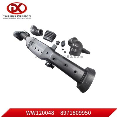 China Suitable for  ISUZU NQR 71 /NPR/NLR NPR 4HF1 4HE1, Air Filter Air Flow Tubes Set,8971809950  8 97180995 0 for sale