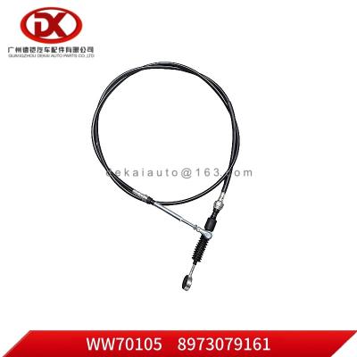 China Suitable For ISUZU MZZ6U/4HF1, Transmission shift cable;  8973079161 8 97307916 1 for sale