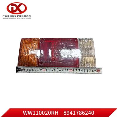 China Suitable for  ISUZU NQR/NPR/NLR Lens; Tail Lamp; RH 8941786240  8 94178624 0 for sale