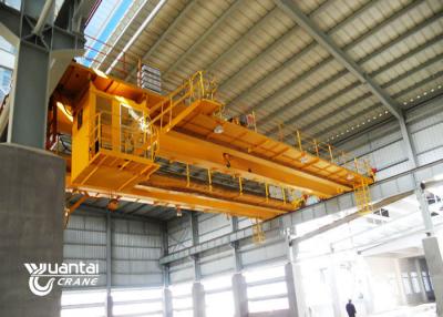 China QD Type Double Girder Overhead Crane , Mobile Overhead Crane 24 Months Warranty for sale