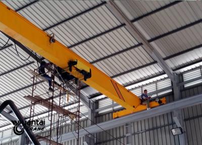China Ceiling Top Running Overhead Crane , Wire Rope Hoist Workshop Overhead Crane 5 Ton for sale