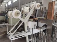 China Mechanical Driven Alcohol Prep Pad Machine Disposable Single Alcohol Pad Machine for sale