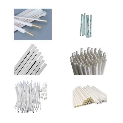 Cina Macchina imballatrice per paglia a basso consumo energetico 220V Alimentazione automatica Confezione individuale in vendita