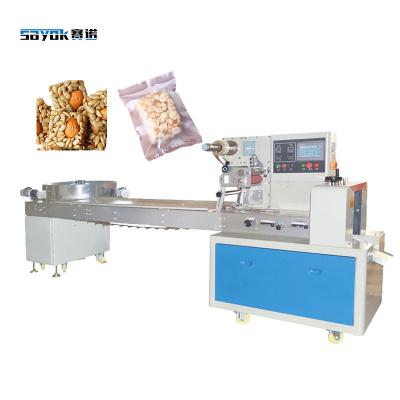 China Máquina de embalagem de almofadas automática de alimentação à venda