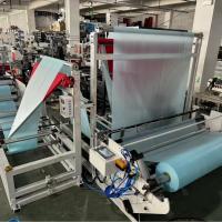 China High Efficient Folding Rolling Cutting Machine For Large Dispossable Tablecloth Sheet for sale