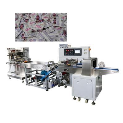 China User oriented Travel Pack Wet Wipes Packing Machine providing easy setup and intuitive controls for improved productivity for sale