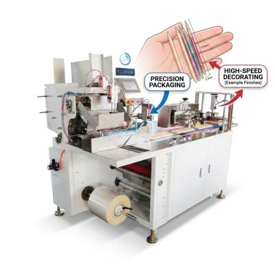 China Compact Design Automatic Saliva Tubes Counting Packing Machine To Link With The Capping Machine for sale