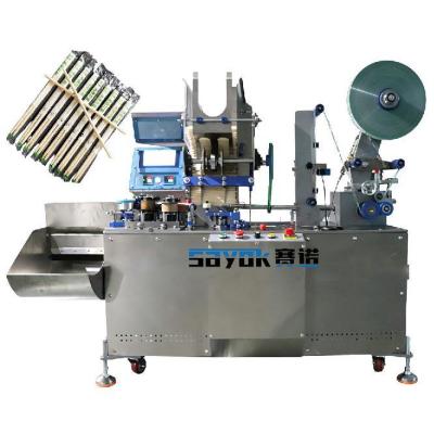 China High Speed Packaging Machine For Disposable Chopsticks 1 Pair Pack Automatic for sale