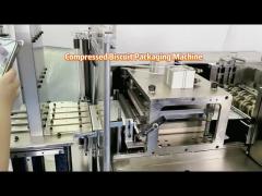 Empaquetadora automática de tiras Empaquetadora de tabletas efervescentes planas