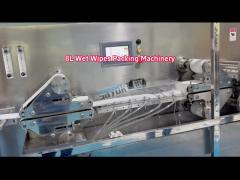 Servo aangedreven voedingssysteem 30-120 PCS baby doekjes Machines Automatische productielijn