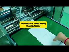 Máquina serva automática Gauze Medical Packing Machine de envoltorio del PE