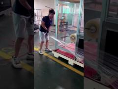 Firmly Stretch Film Wrapping Machine Before Wooden Case Packing