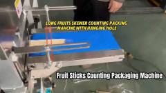 Medium Fruit Skewers Automatic Counting Packaging Machine