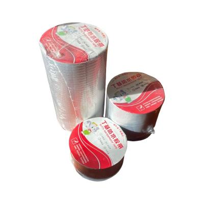 Cina Nastro adesivo di gomma butila resistente al calore Nastro adesivo impermeabile per tetto in vendita