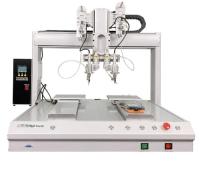 China MT Automatic Soldering Machine 110V/220V with 200-450°C Temperature Range and 400×300×200mm Work Area for sale
