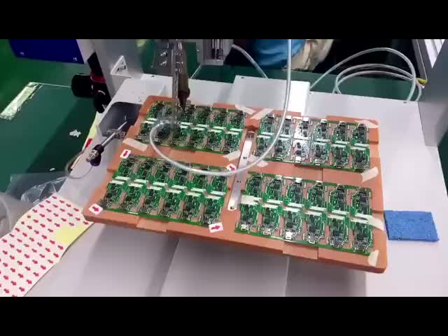 Ethernet/RS232 Communication Automatic Dispensing Machine for Dispening Area 500*300*300*100 Mm