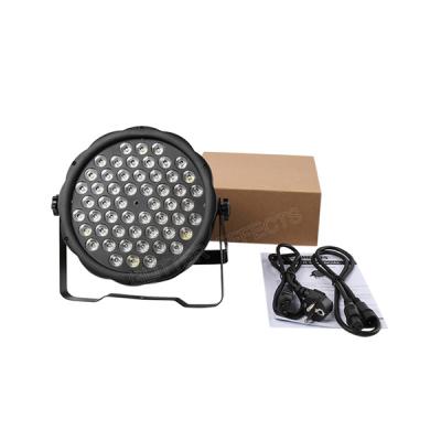 China efeito de fase 54x3W que ilumina cabeça movente do feixe violeta do diodo emissor de luz de Mini do controlador de DMX à venda