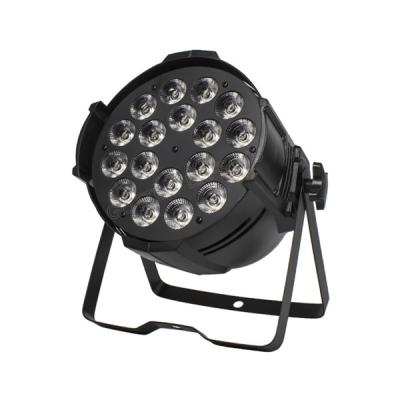 Cina La fase par Dmx512 che accende il carrello uv DJ della discoteca 6in1 di 18x18w Rgbwa accende 324w in vendita