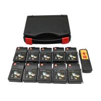 China 10 Channel Digital Fireworks Firing System Igniter Multi Function Wireless Remote Control for sale