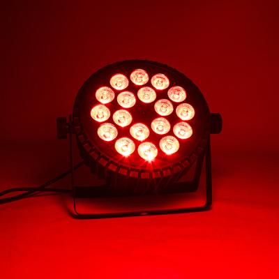 中国 18x12W 4in1 LEDの小型標準ライトDMX段階DJのディスコは30の電球をパーでとる 販売のため