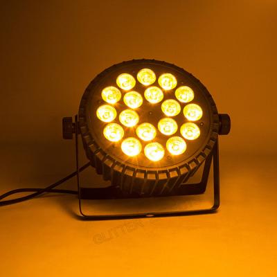 Cina Il night-club leggero par piano LED della lega di alluminio 18X18W LED mette in luce 324 dell'interno W in vendita