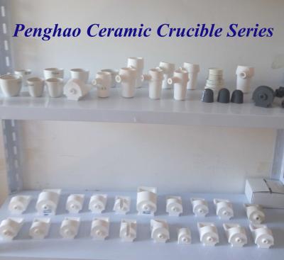 China Vertical Dental  Ceramic Crucibles for induction casting machine( Ugin type  , Bego type) for sale