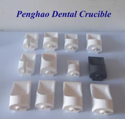 China PH Horizontal Ceramic Dental lab  Crucibles for flame melting for sale