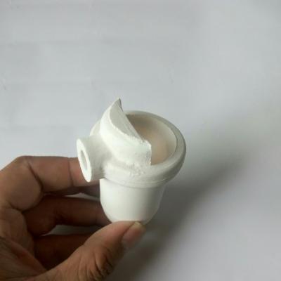 China Dental ceramic lab quartz crucible  for Galloni fusus induction casting machine for sale