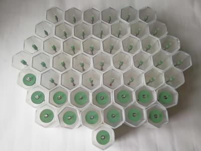 China Dental ceramic diamond tmpregnated green mounted stones for zirconia for sale