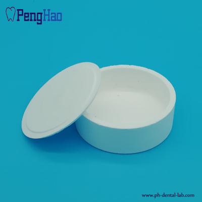 China Dia90mm Ceramic sintering crucible ( tray ) for dental zirconia sintering. for sale