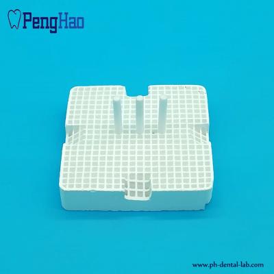 China dental lab porcelain furnace used honeycomb firing tray with pins for sale
