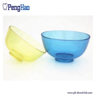 China Dental flexible silicone rubber large cheap plastic mixing bowls for sale