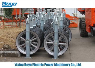 Китай Разрывная нагрузка 120kN связала шкив проводника с алюминиевыми 5 колесами продается