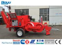 China TY180 Hydraulic Cable Puller 180kN Max Intermittent Pulling Force 750mm Bull-Wheel for sale