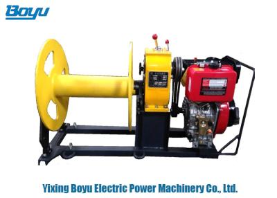 China 50kN Transmission Line Stringing Tools Cable Pulling Winch for sale