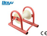 China Nylon Wellhead Pulley Cable Laying Rollers 2.5 Tandem Sheave Stringing Block 10kN for sale